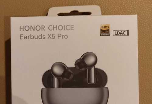 Наушники Honor choice earbuds x5 pro