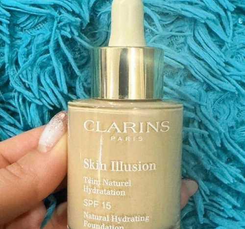 Крем тональный Clarins skin illusion