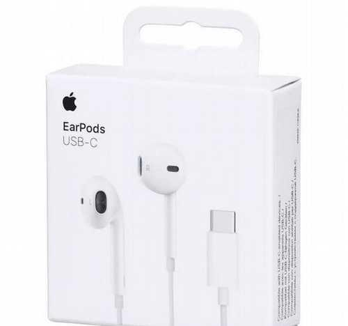 Наушники earpods, новые