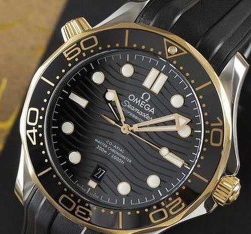 Часы Omega Seamaster Diver 300M Yellow Gold 42 mm