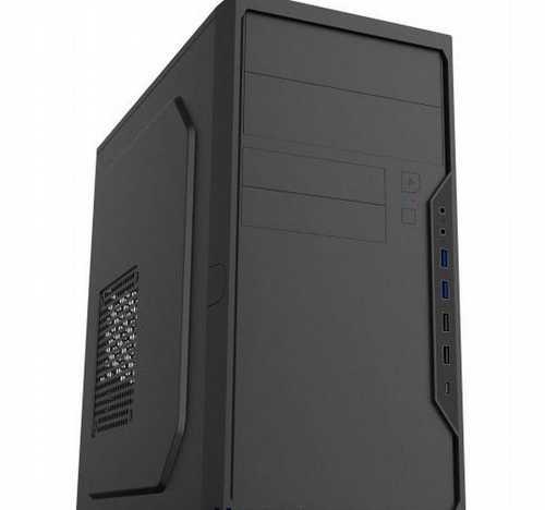 Foxline FL-733R-FZ450R-U32C-PH mATX case, black, w/PSU 450W 12cm, w/2xUSB2.0, w/2xUSB3.0, w/1xType-C