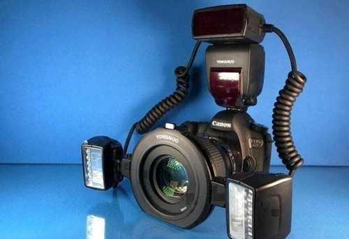 Canon EOS 6D kit Canon 100mm 2.8 USM + YN24EX