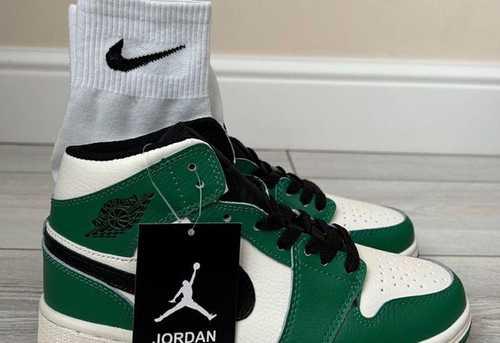 Кроссовки Nike AIR Jordan 1 кожа