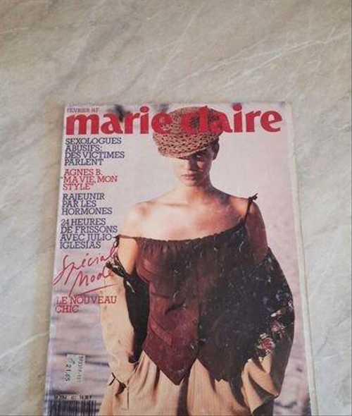 Журналы винтаж "Marie Claire", " Marie France"