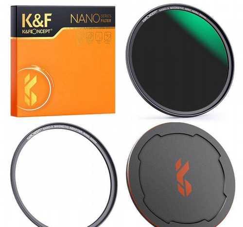 Фильтр магнитный K&F nano X ND64 49 мм