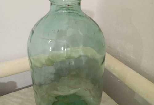 Бутыль 10 литров стеклянная