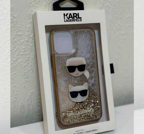 Чехол на iPhone 12 pro karl lagerfeld