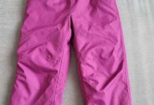 Утепленные брюки зимние для девочки 104 размер