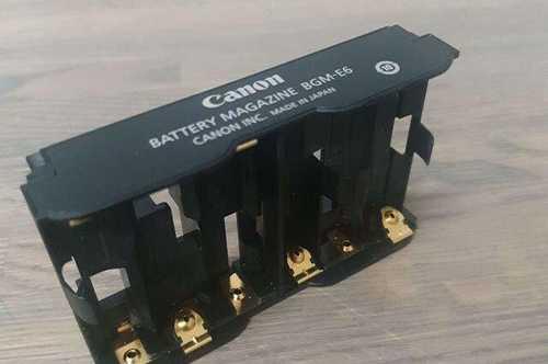 Адаптер в батарейный блок canon BGM-E6