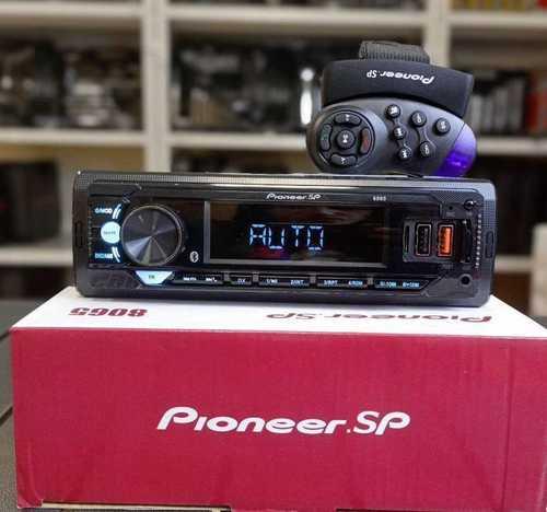 Магнитола Pioneer 1DIN 12-24В с bluetooth 60Вт