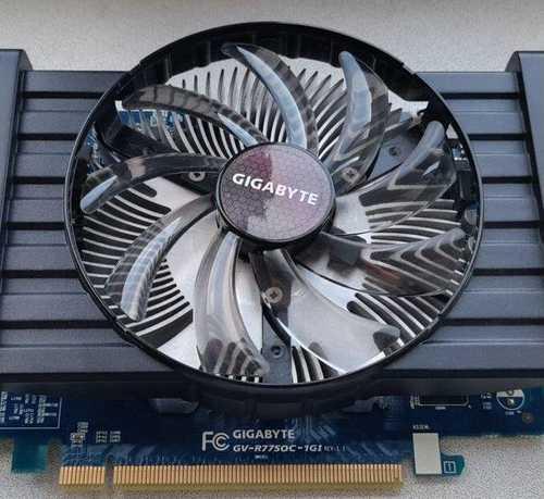 Видеокарта Gigabyte AMD Radeon HD 7750