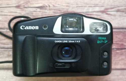 Canon prima BF-7 плёночный фотоаппарат