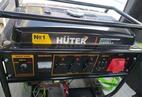 Бензиновый генератор Huter Dy 8000 LX-3