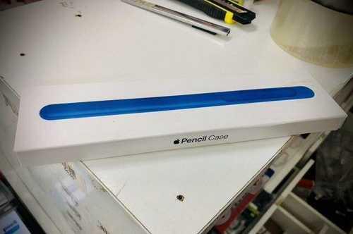 Apple Pencil 1 Leather Case Чехол Синий