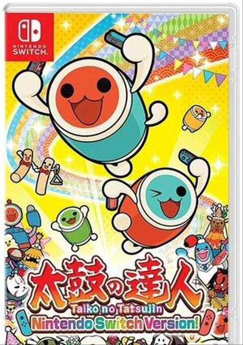 Taiko no tatsujin барабан + игра nintendo switch