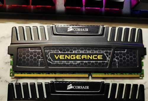 Оперативная память Corsair 16gb ddr3 1600мгц