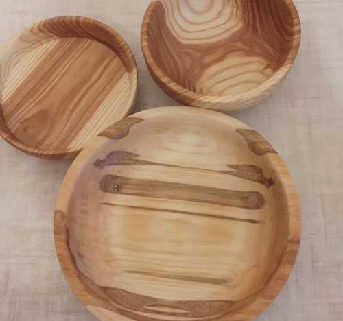 Миски из дерева 3 шт