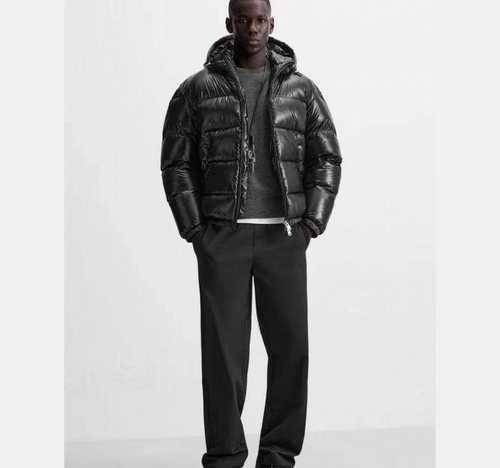 Пуховки Zara x Moncler глянцевый (Арт.74727)
