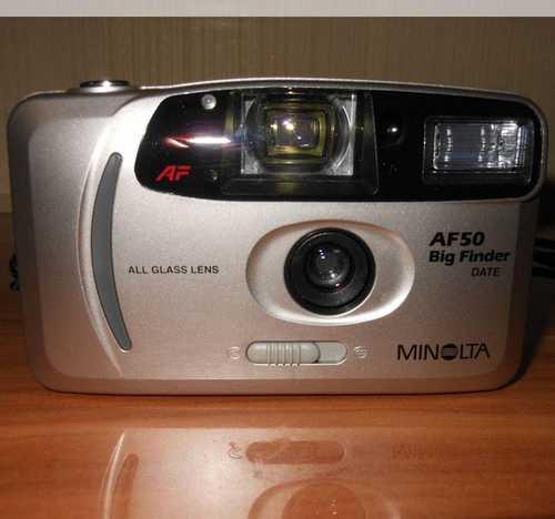 Пленочный фотоаппарат minolta AF50