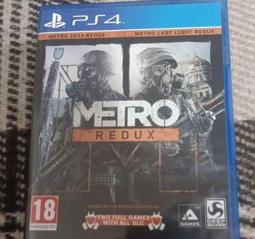 Metro redux ps4 диск