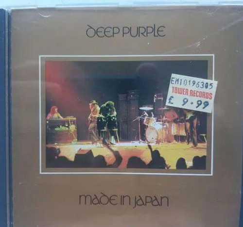 CD диски фирменные Deep Purple