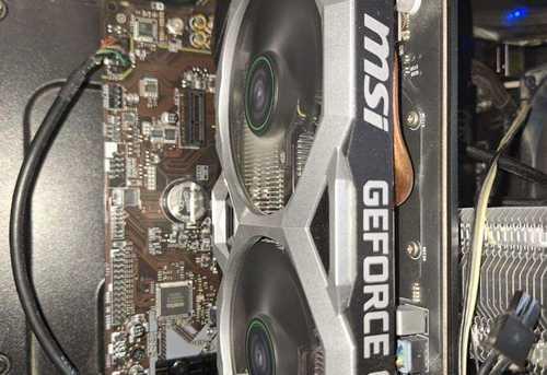 Видеокарта MSI GeForce GTX 1660 ventus XS