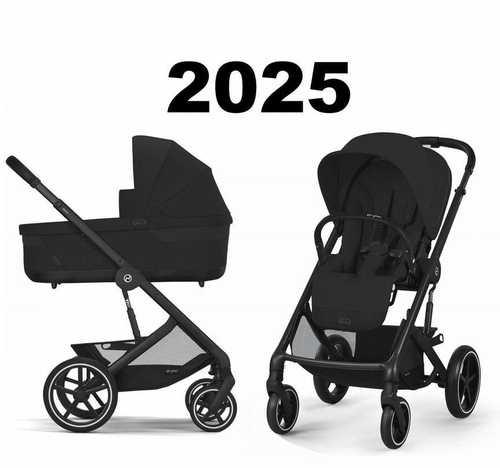 2025 Cybex Balios S Lux Moon Black 2в1