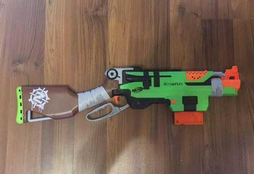 Продаю нёрф из серии zombie strike slin