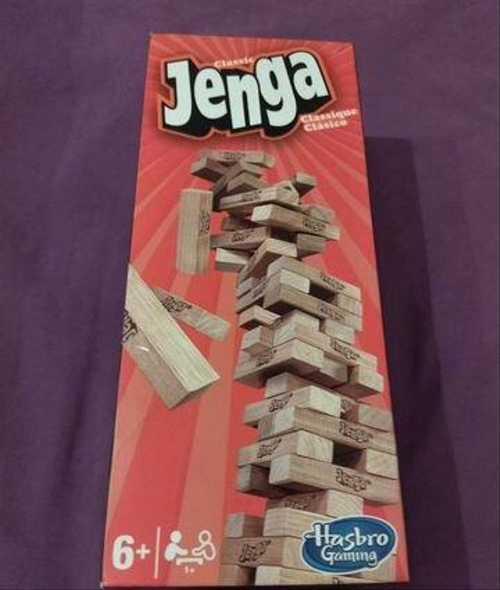 Настольная игра Jenga (Дженга) Hasbro (оригинал)