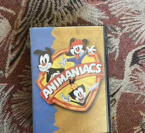 Катридж для sega с игрой animaniacs