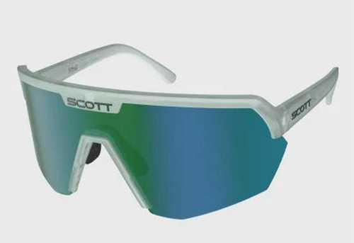 Scott Sport Shield Mineral Blue Green Chrome