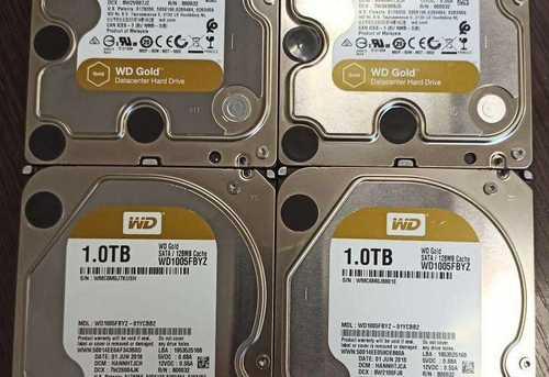 Жёсткий диск HDD WD Gold 1.0TB