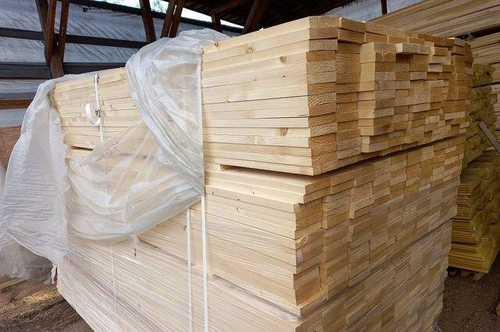 Доска сухая строганная 45x95x6000