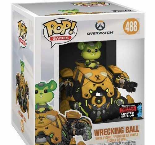 Funko Pop games Wrecking Ball 488 Overwatch