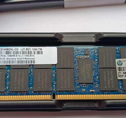 DDR 3 4X16 Nanya ECC REG (1866Mhz) 64Gb X58-X99