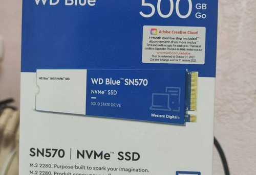 WD Blue SN570 500gb