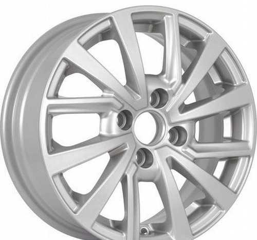 KDW KD1430 : 5.5x14 4*100 Et:40 Dia:60.1 Silver Painted