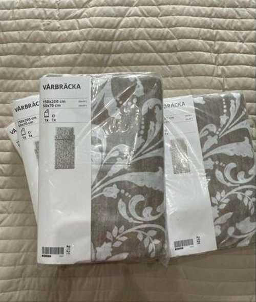 IKEA постельное белье/простыни/полотенца/тюль