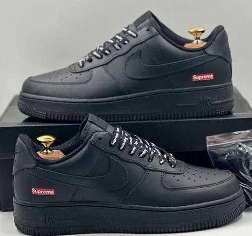 Кроссовки Nike Air Force 1 Low & Supreme (Арт.65091)