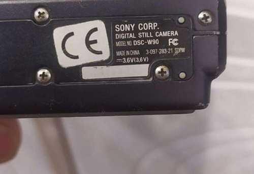Фотоаппарат Sony DSC-W90