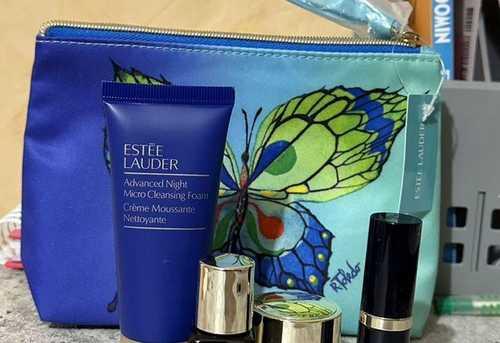 Estee lauder косметичка с набором миниатюр