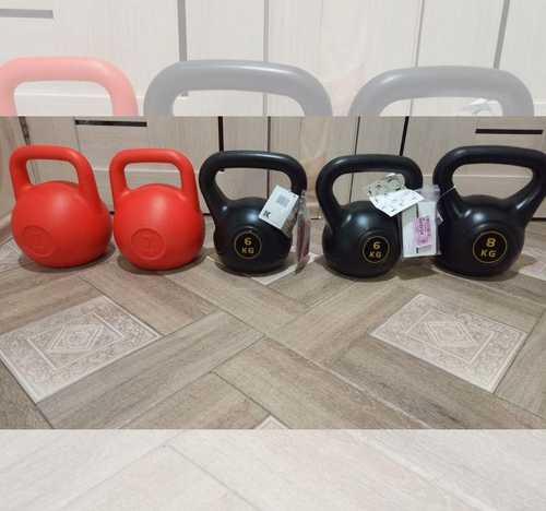 Гиря 6 кг. 7 кг. 8 кг. Новые
