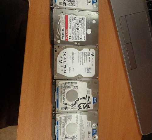 Жесткие диски hdd 1тб 2.5