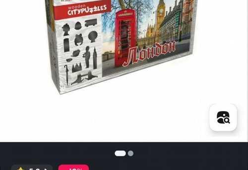 Пазл Нескучные игры Citypuzzlez Лондон 101 деталь