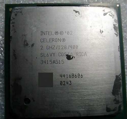 Процессор Intel celeron