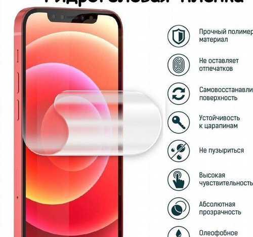 Гидрогелевая пленка для iPhone 16 Pro Max Матовая