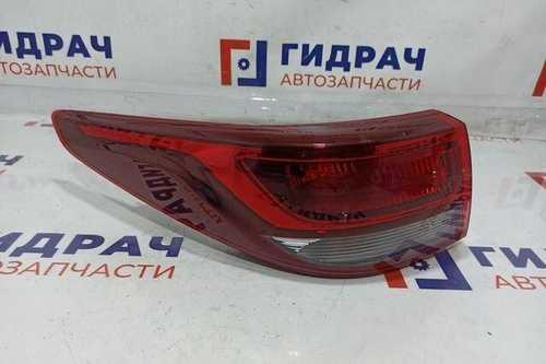 Фонарь задний наружный левый Kia Rio 4 рестайлинг