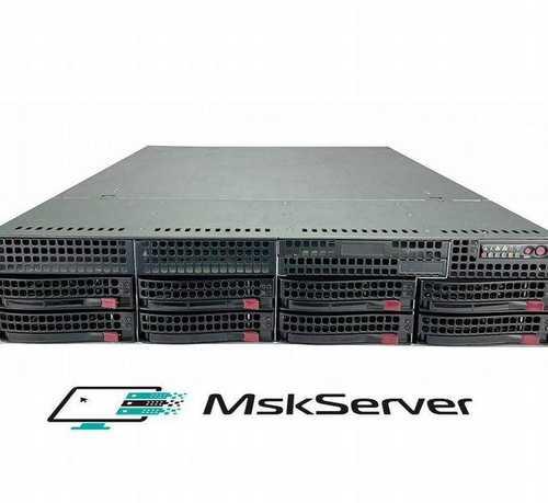 Сервер Supermicro 6029P-TR 2xGold 6254 512Gb