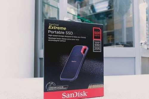 Новый внешний SSD 500Gb