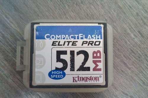 Kingston compact flash 512mb